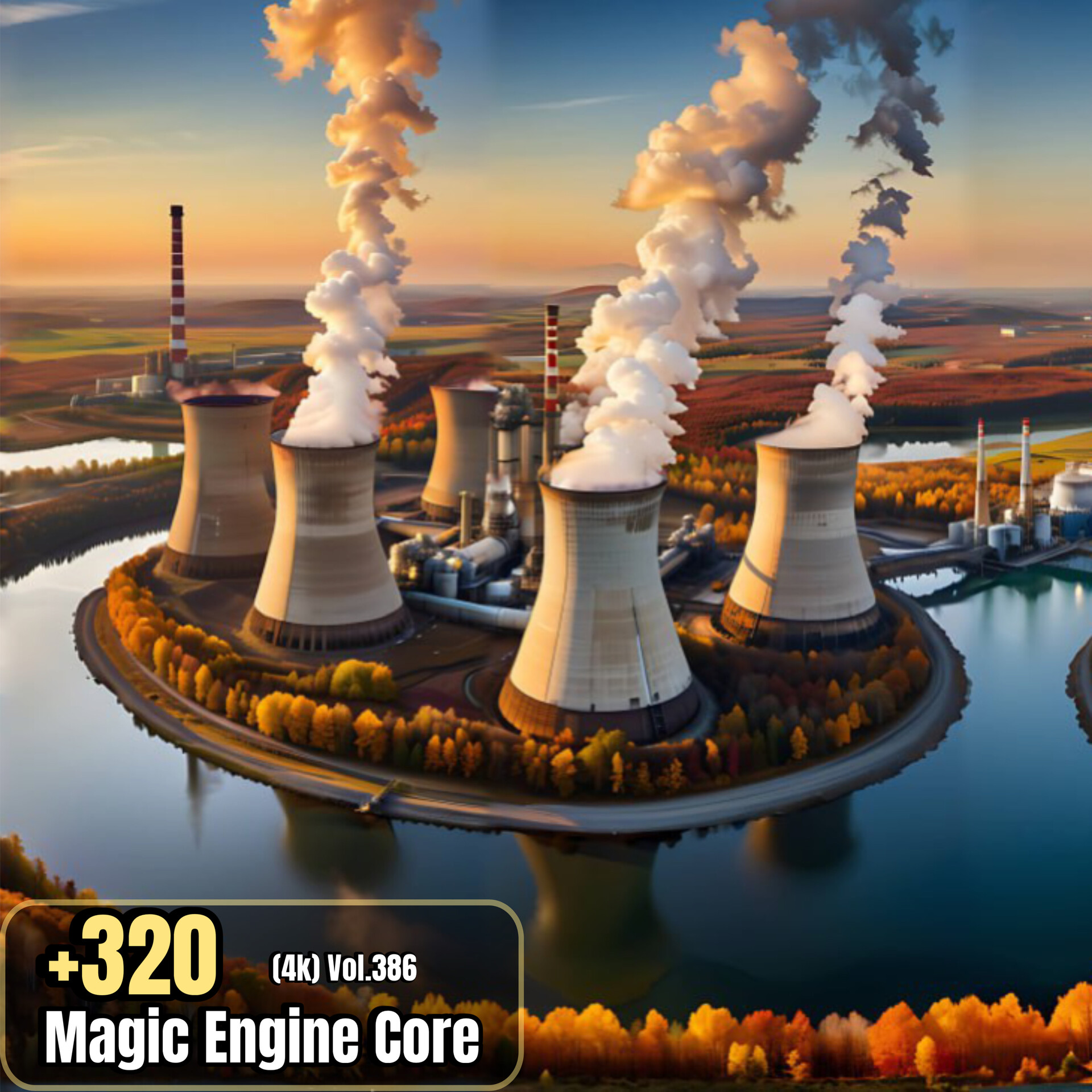 ArtStation - +320 Magic Engine Core Concept(4k)