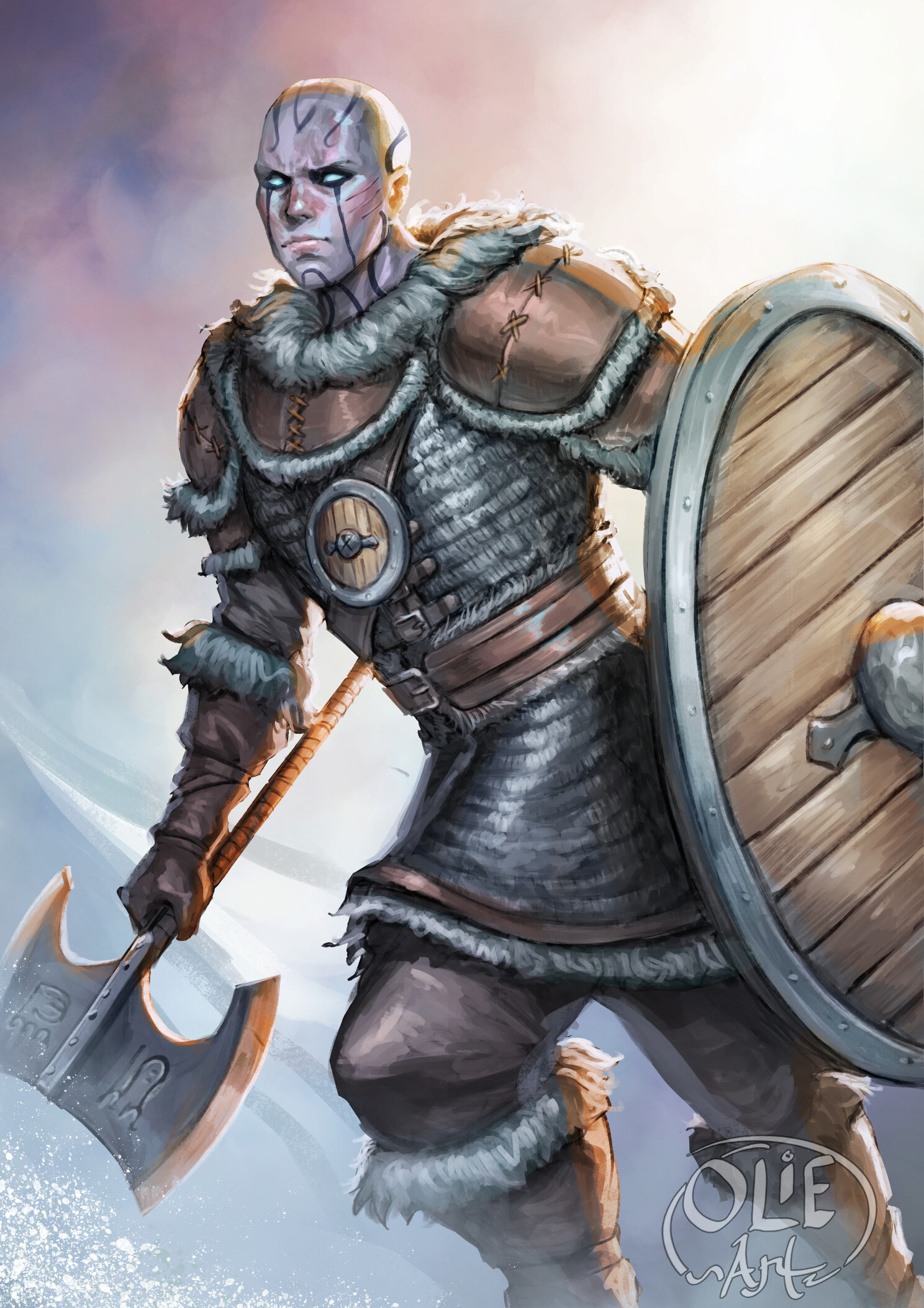 ArtStation - Angarr, Goliath Paladin