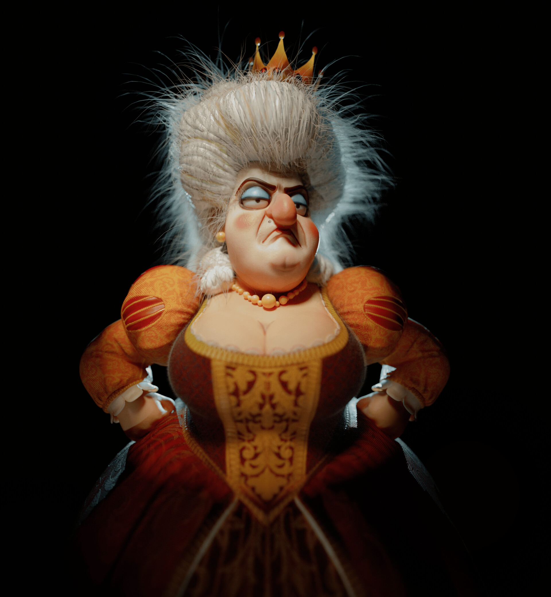 ArtStation - Grumpy Queen