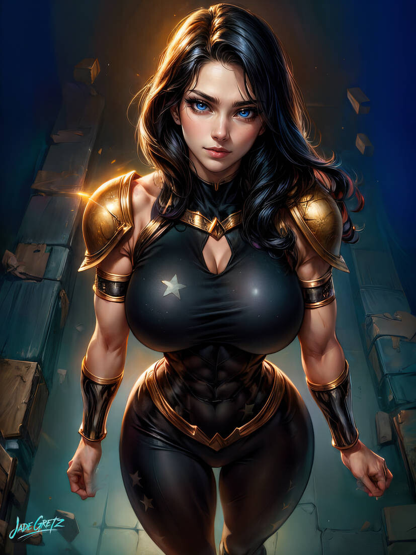 Jade Gretz - Donna Troy: Light of Themyscira by Jade Gretz