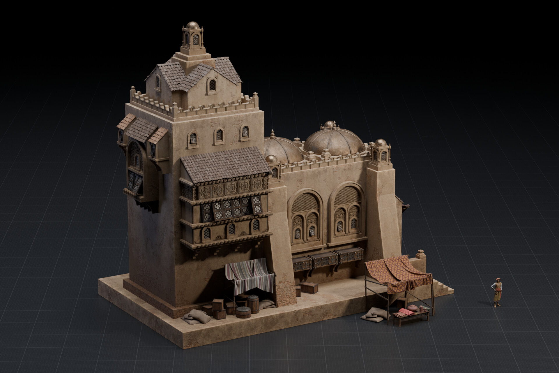 Max Bedulenko - SONG OF ALCAZAR - Signature Collection of 3d models