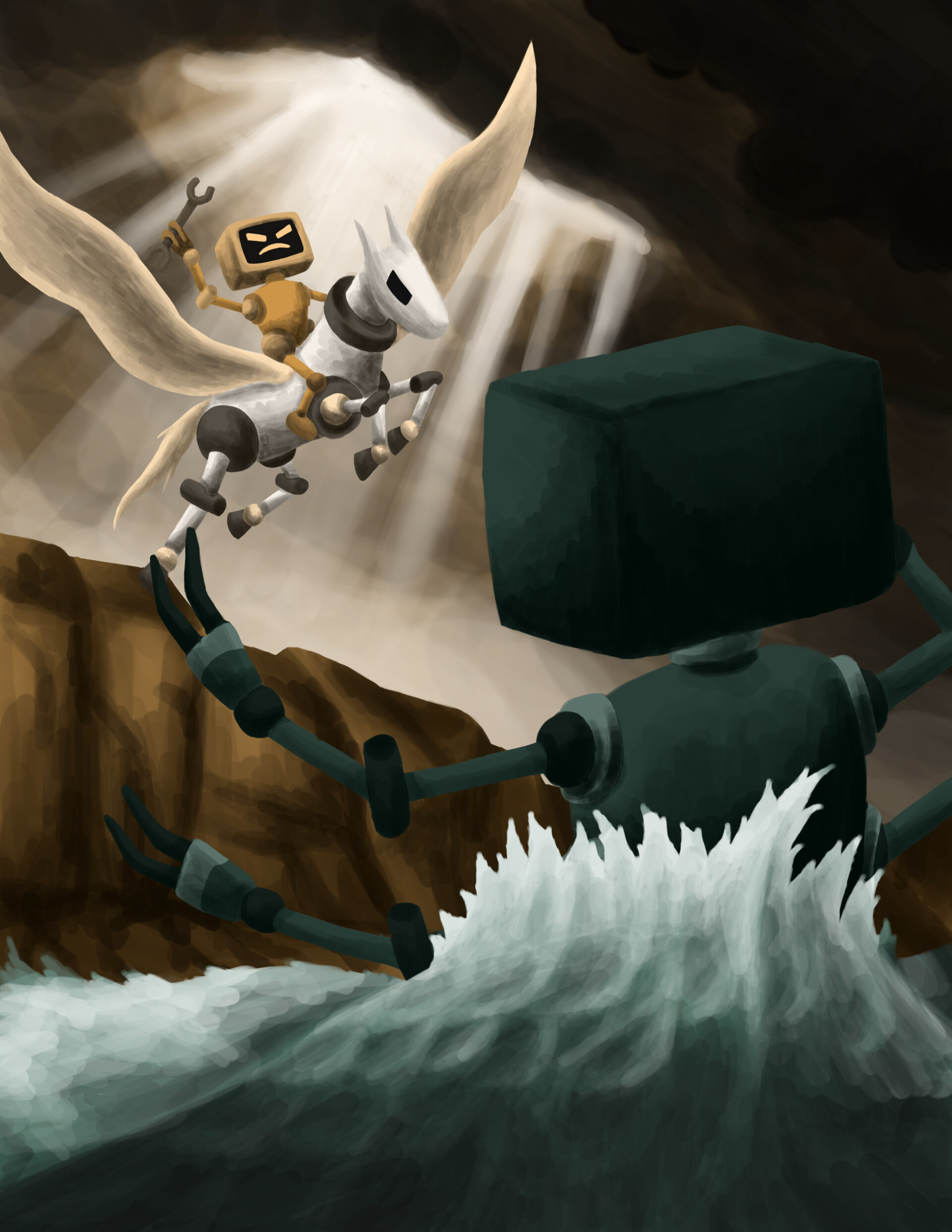 Emmaline Owens - Movie Poster Design based on Clash of the Titans