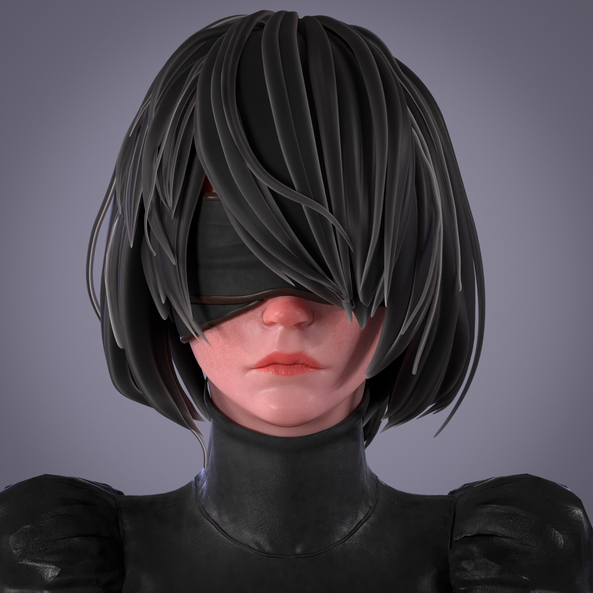 Abdelrahman tarek - 2B Nier-Re-texture