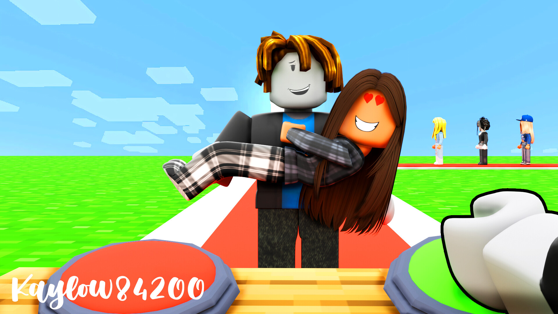 ArtStation - [🫀] Hug Or Pass (Concept)