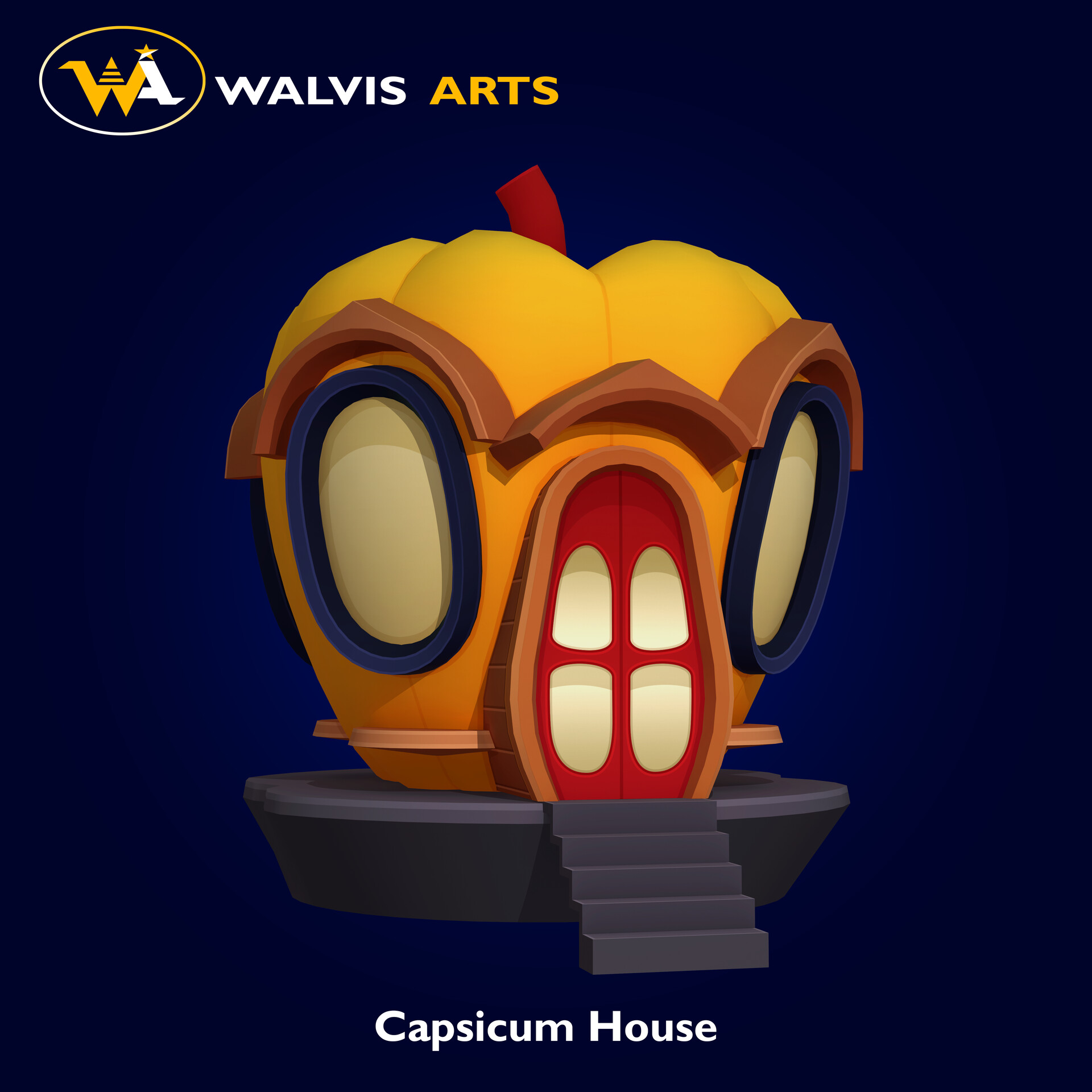 ArtStation - Capsicum House