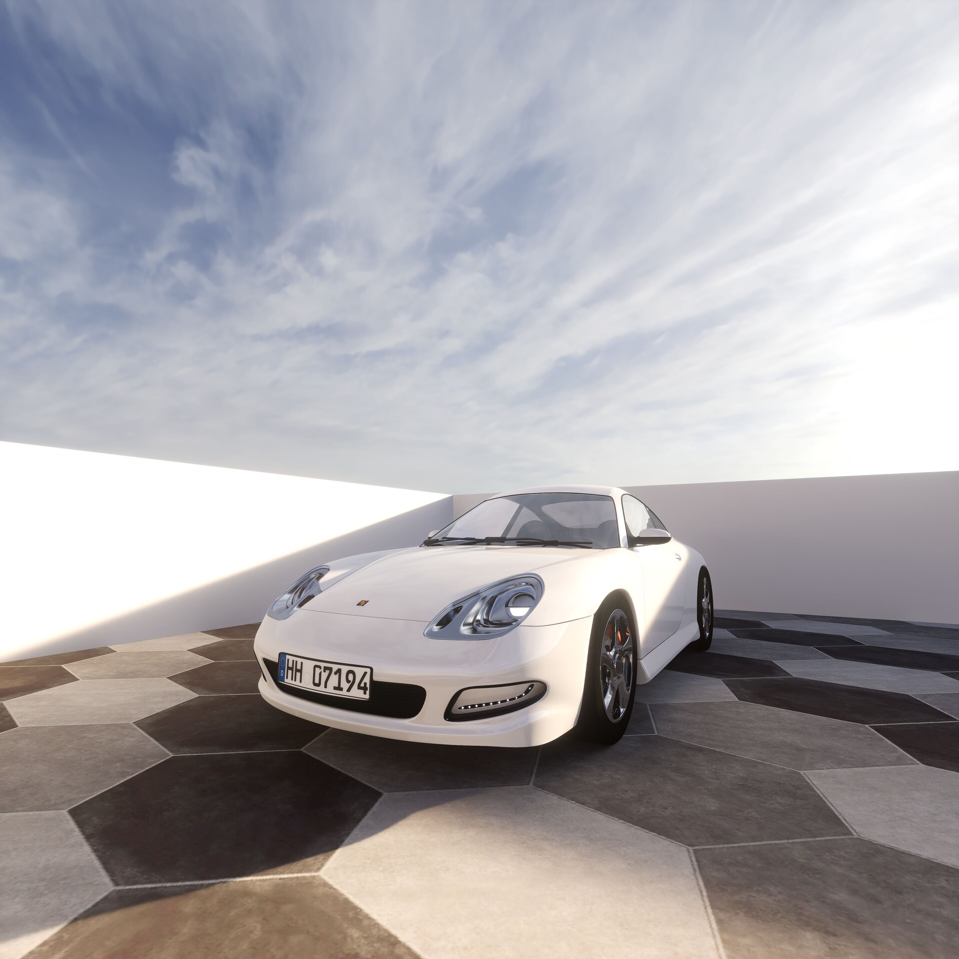 ArtStation - Porsche 911 - Car Visualization