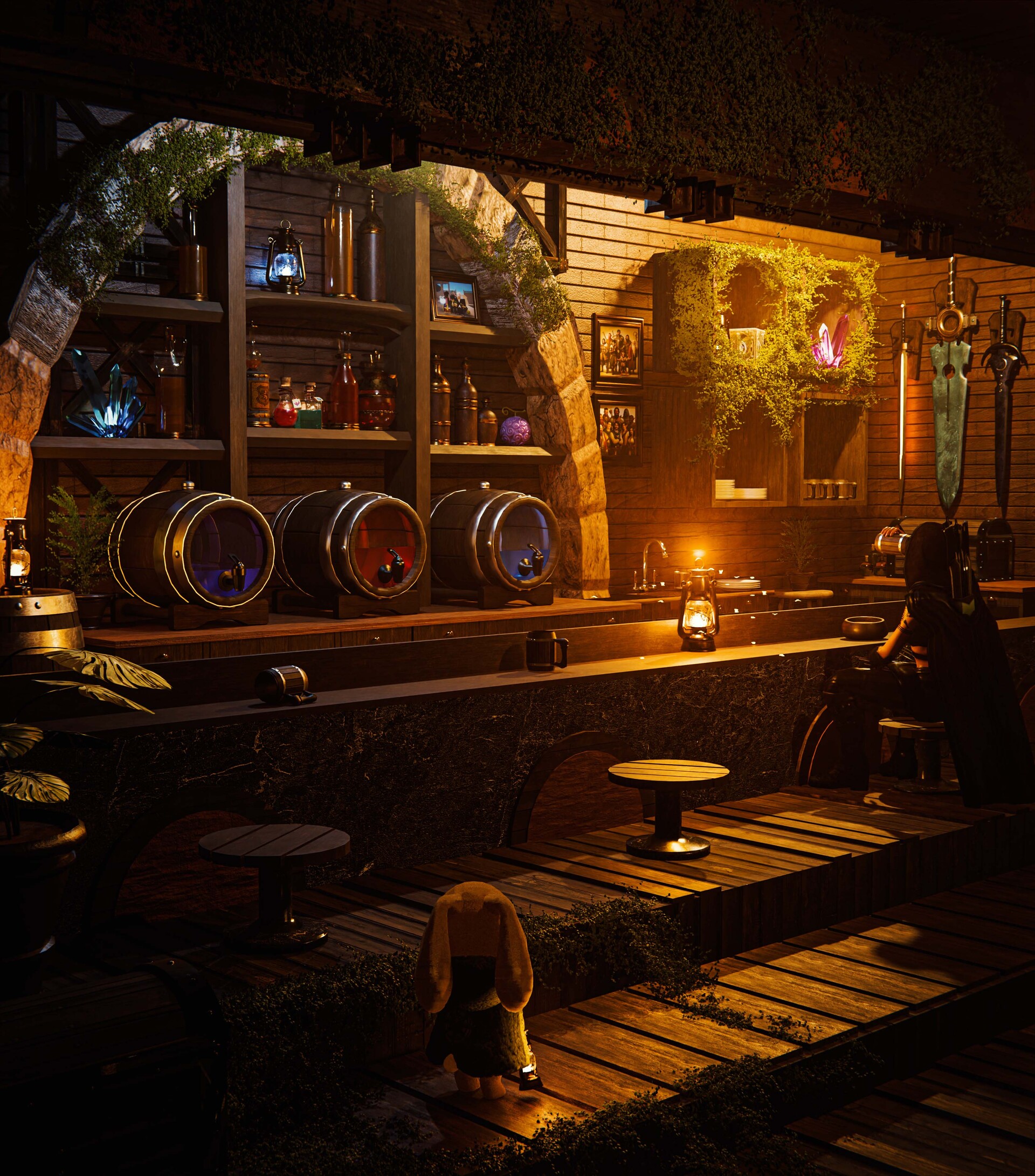 ArtStation - Hidden Tavern
