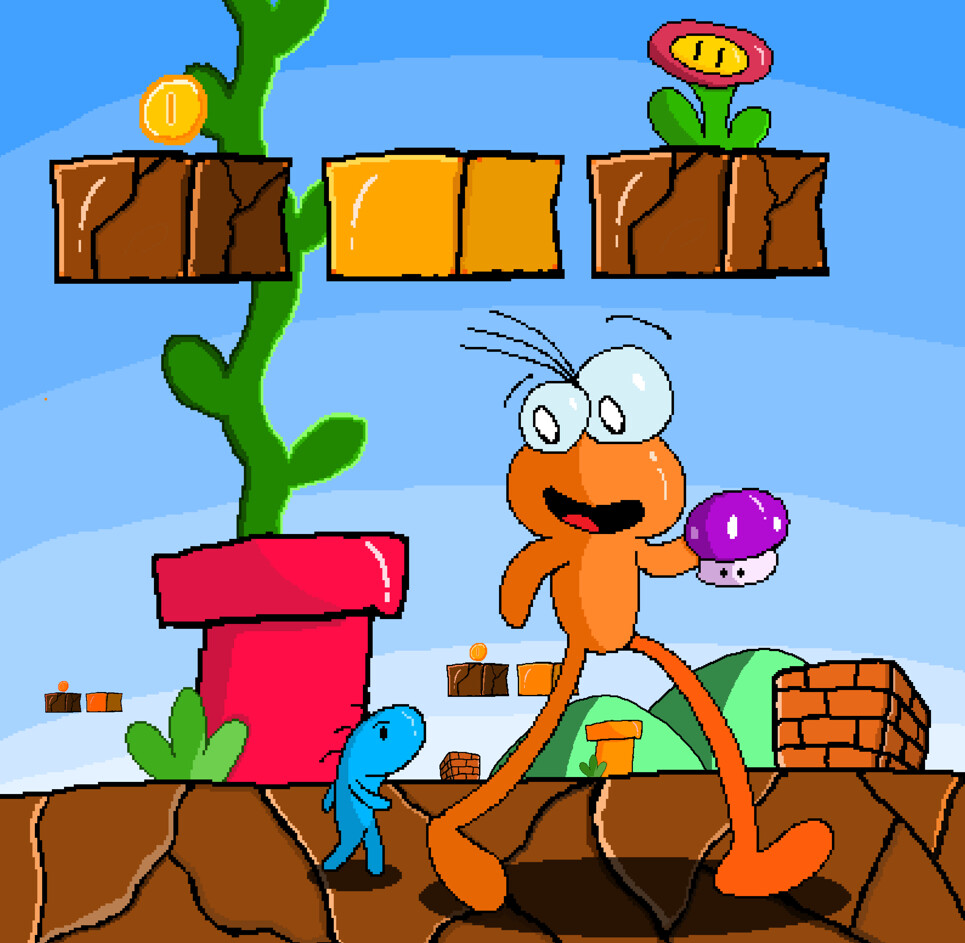 ArtStation - pixel dizz and pip