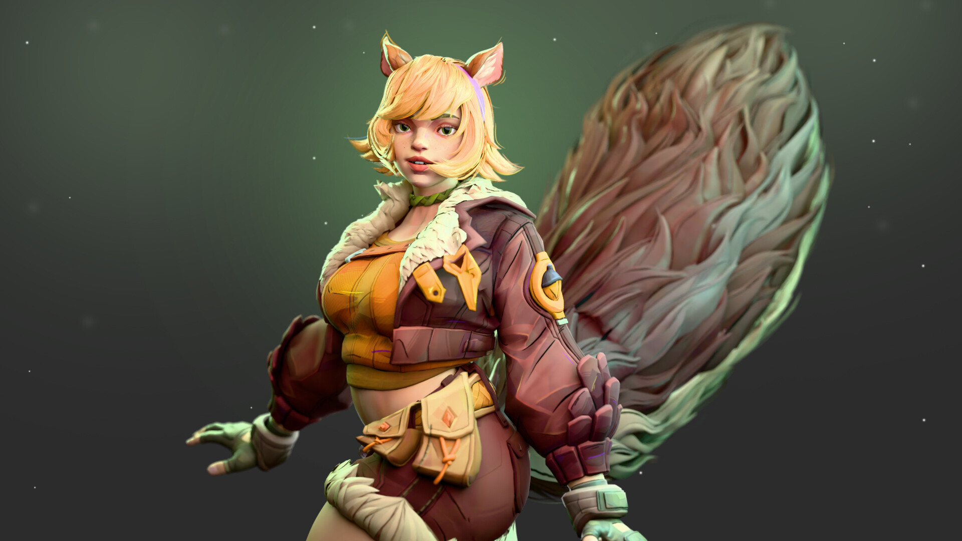 ArtStation - squirrel Girl