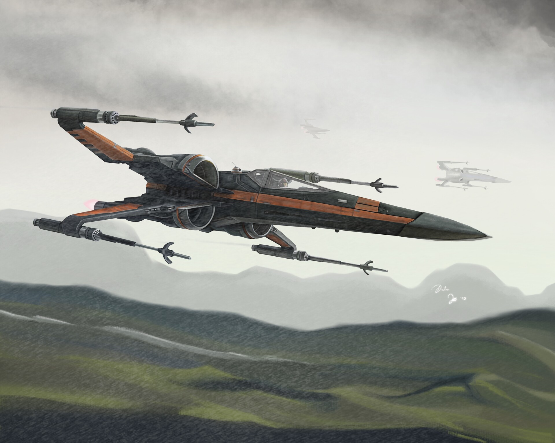 ArtStation - Poe Dameron