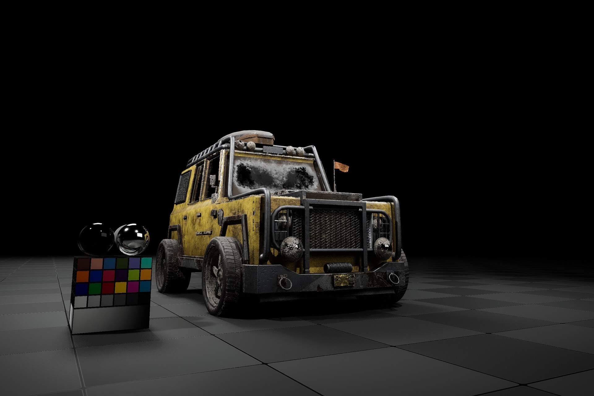 ArtStation - Hard Surface Modeling | Jeep