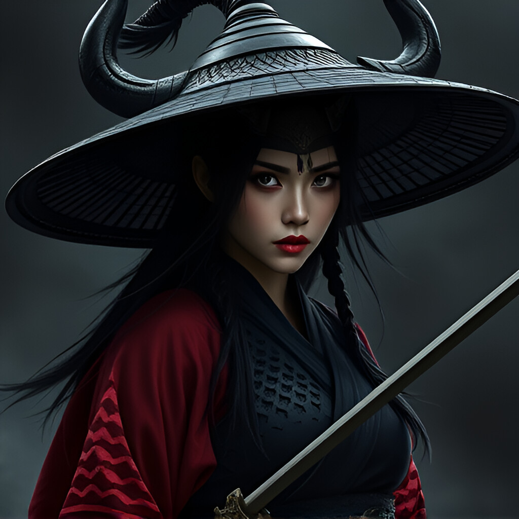 ArtStation - Samurai Woman 4