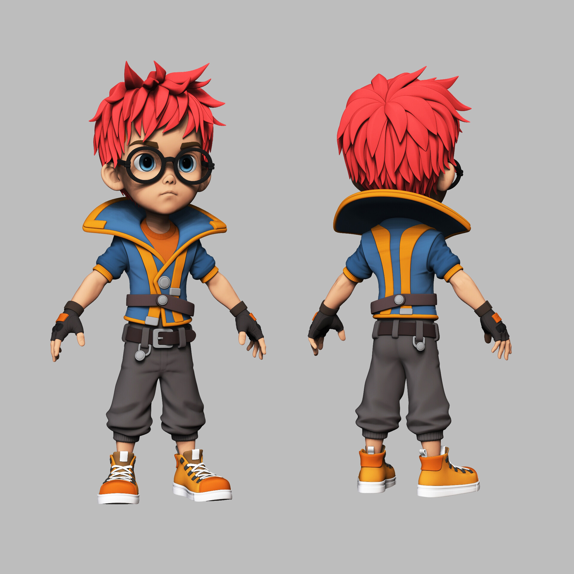 ArtStation - Stylized Game Character — My Style WIP