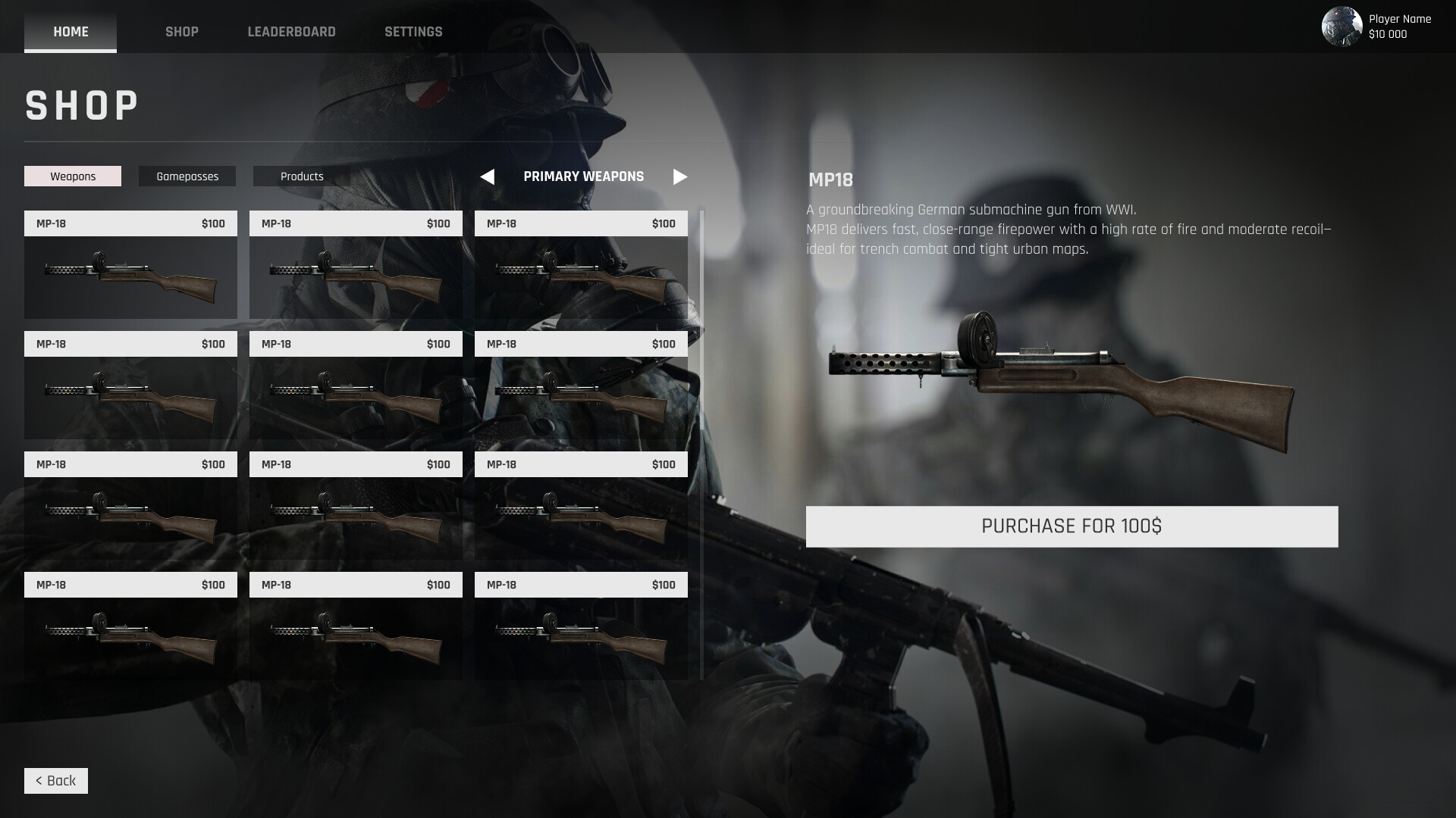 Solys Game User Interface Designer - WW2 FPS UI for AKrow (400k+ Subs)