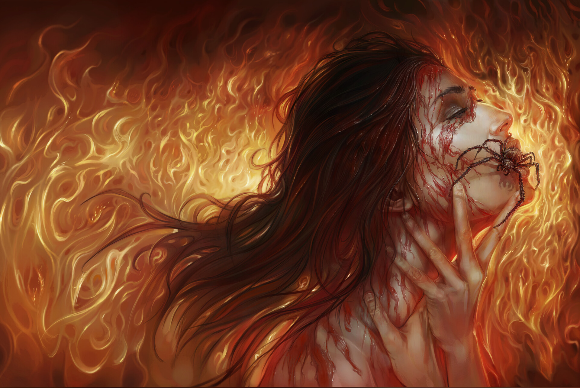 ArtStation - Et Vous brûlerez dans ma haine