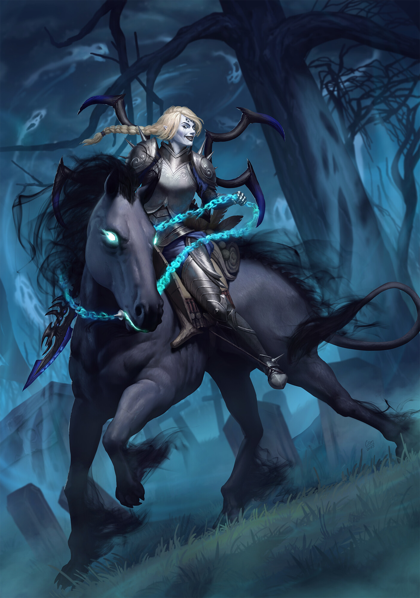 ArtStation - Minerva. Commission artwork