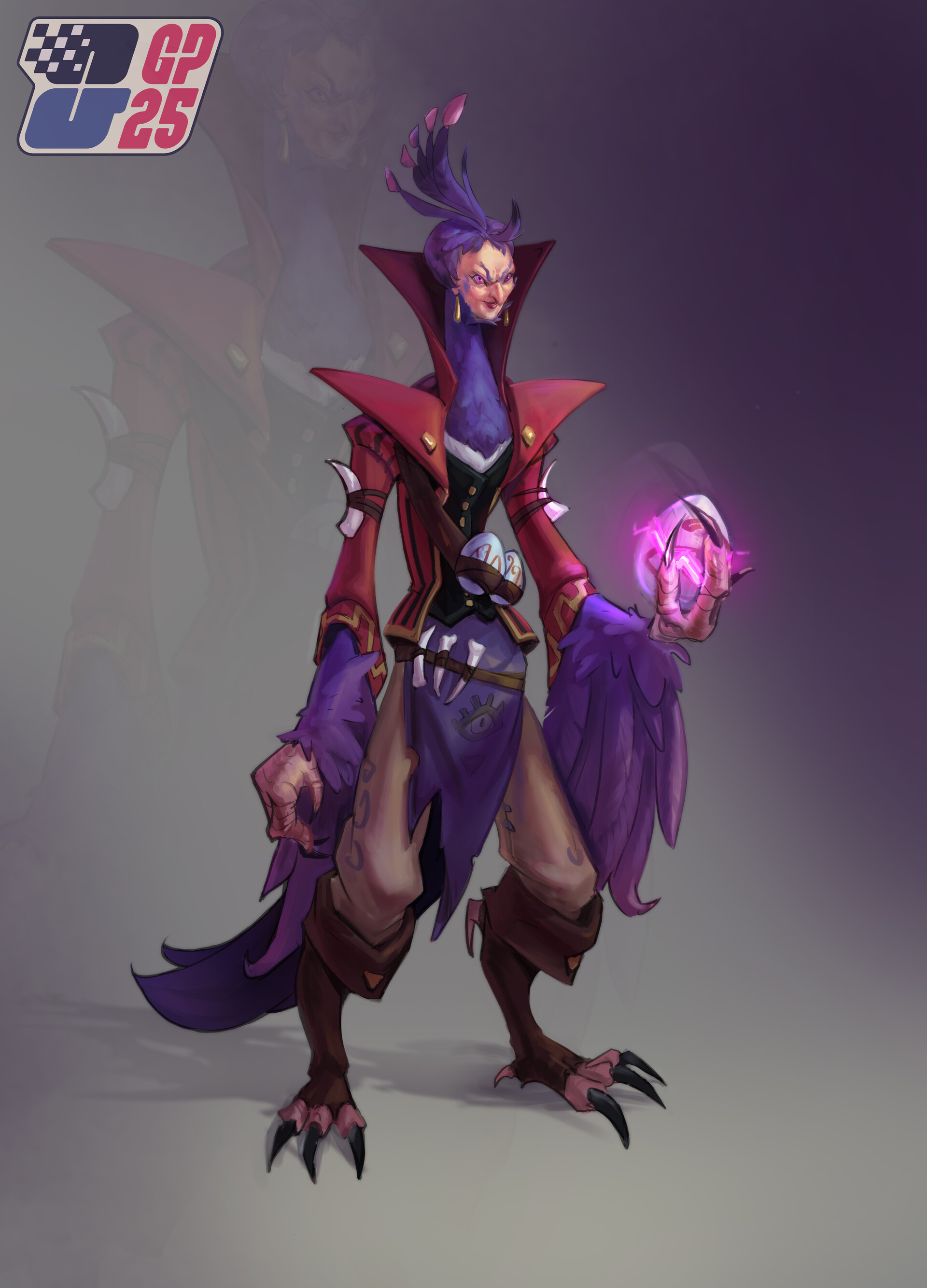 ArtStation - Witch birdman
