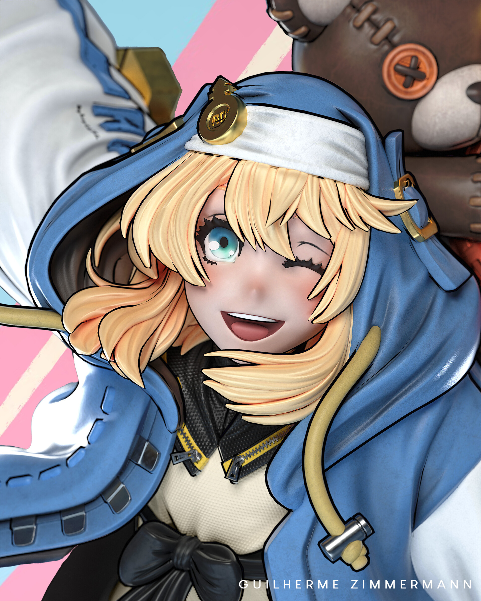 ArtStation - Bridget - Guilty Gear