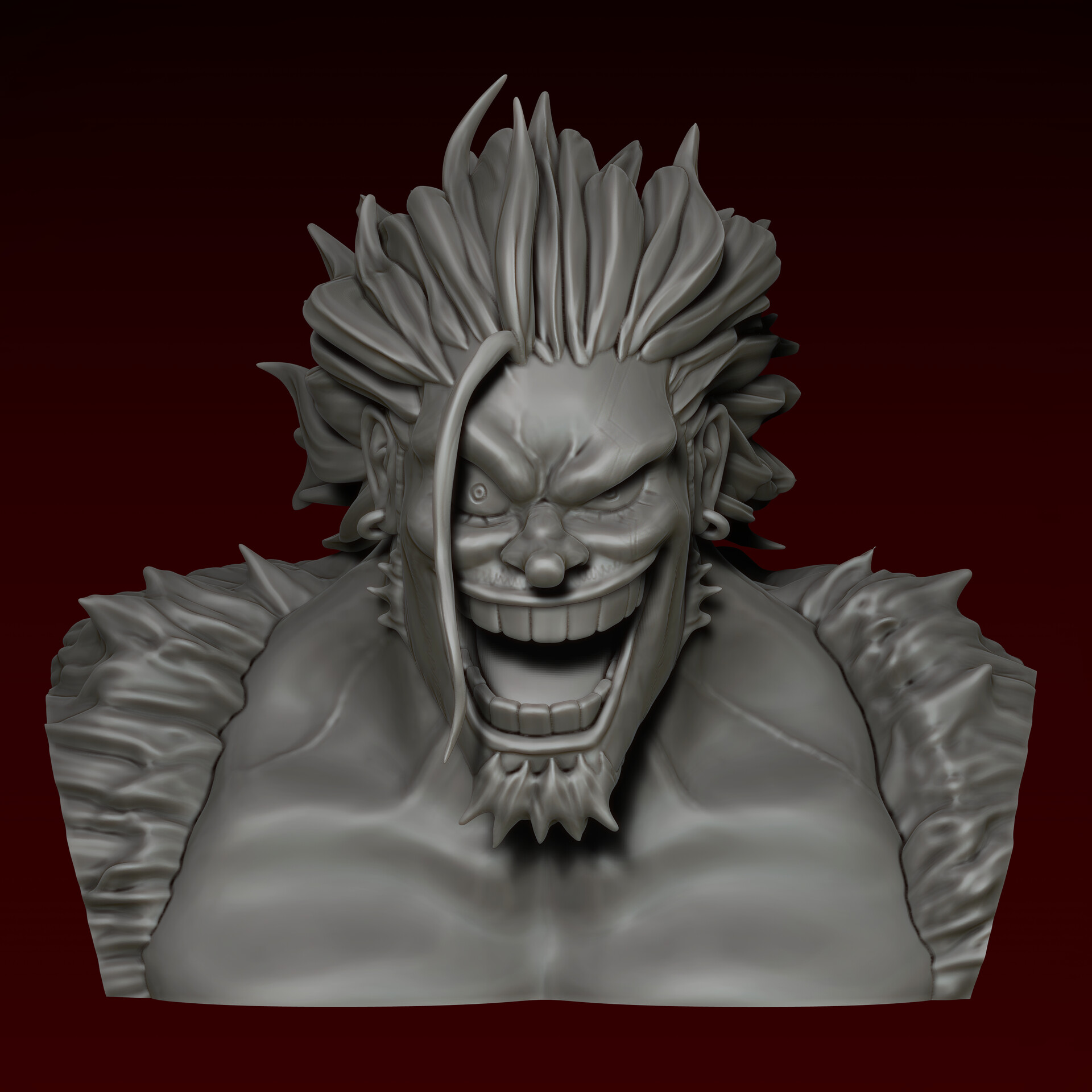 ArtStation - Rocks D. Xebec - ZBrush Bust