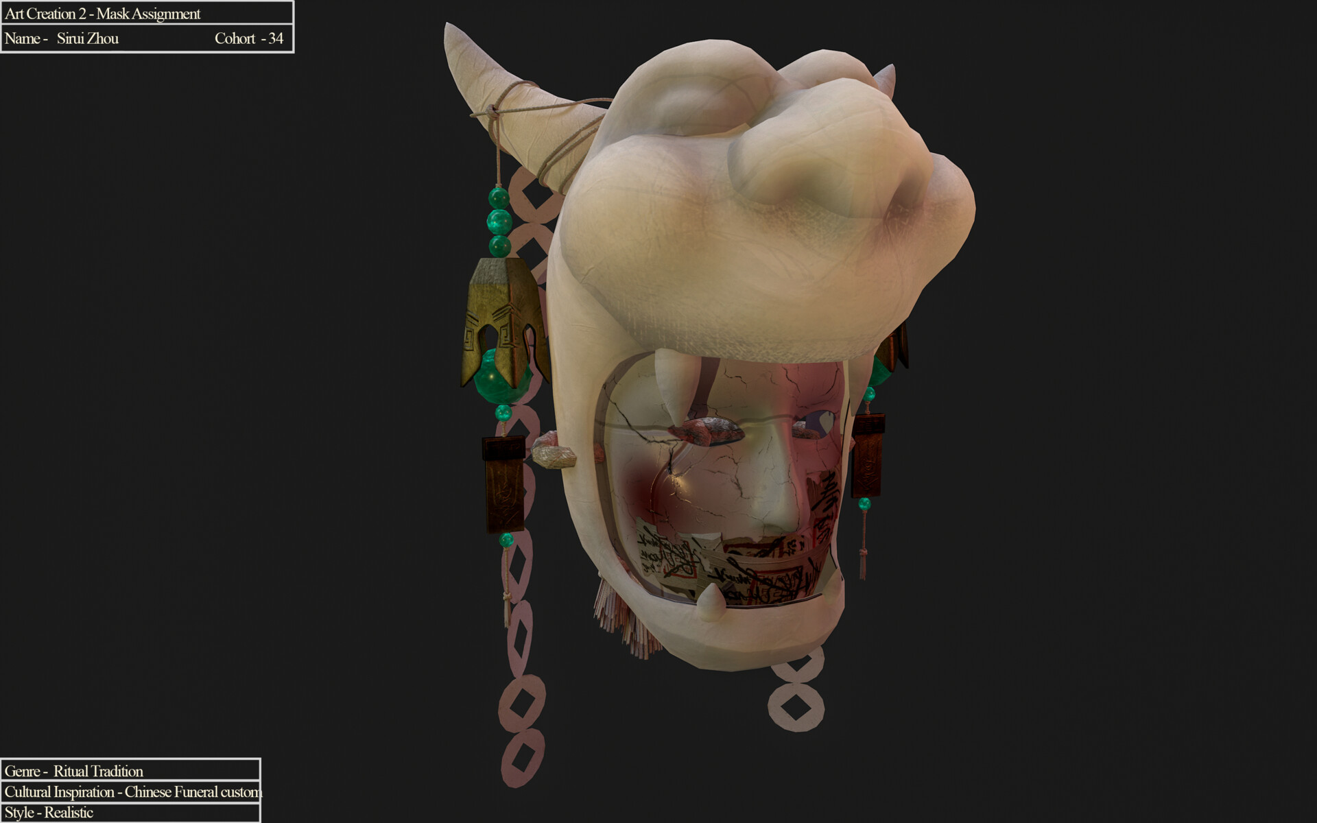 ArtStation - Mask Modelling & Texturing