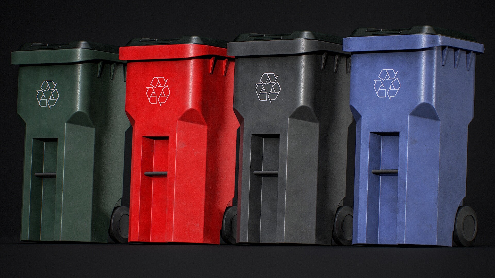 ArtStation - trash can