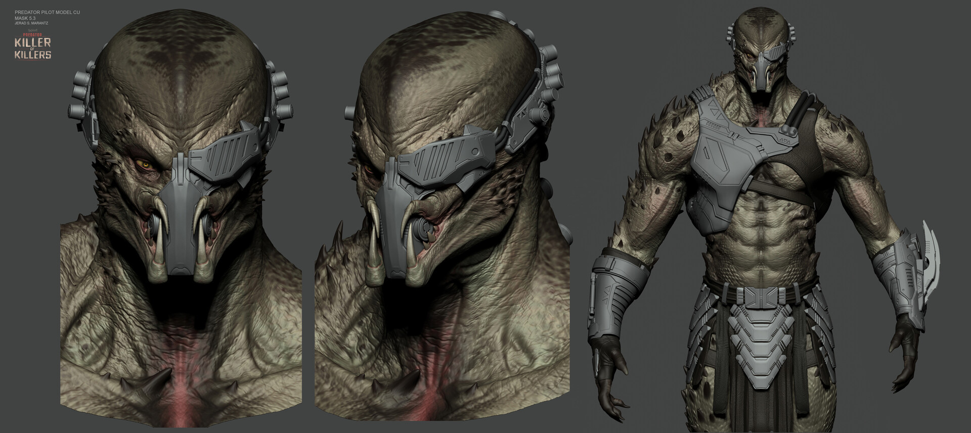 ArtStation - Killer of Killers : Predator Pilot concept model