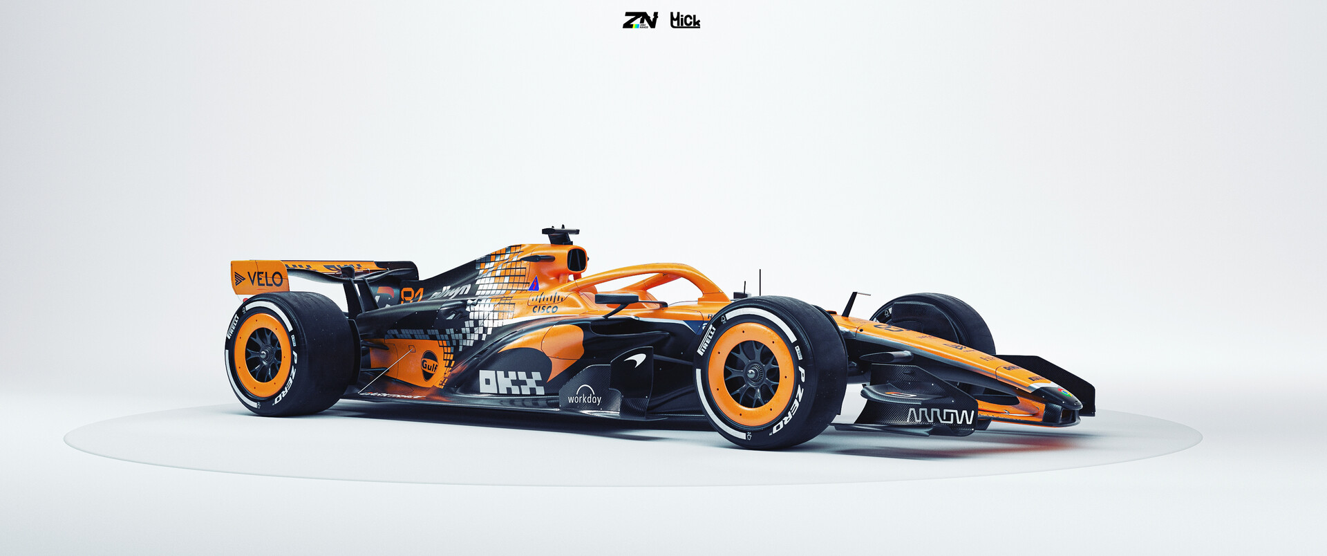 ArtStation - Fictional McLaren MCL40