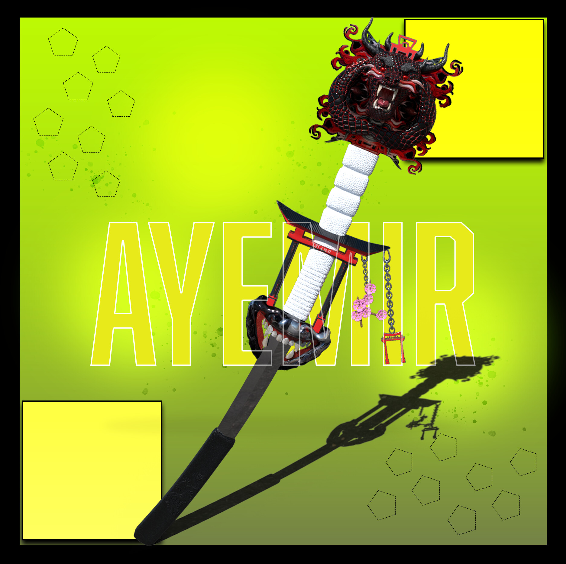 ArtStation - custom order - sword