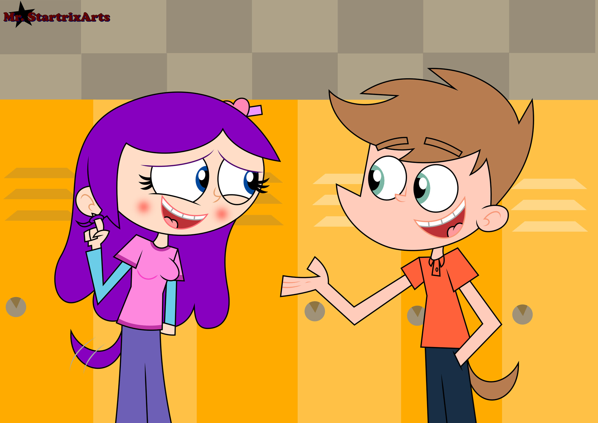 ArtStation - Alexa X Calvin Moment