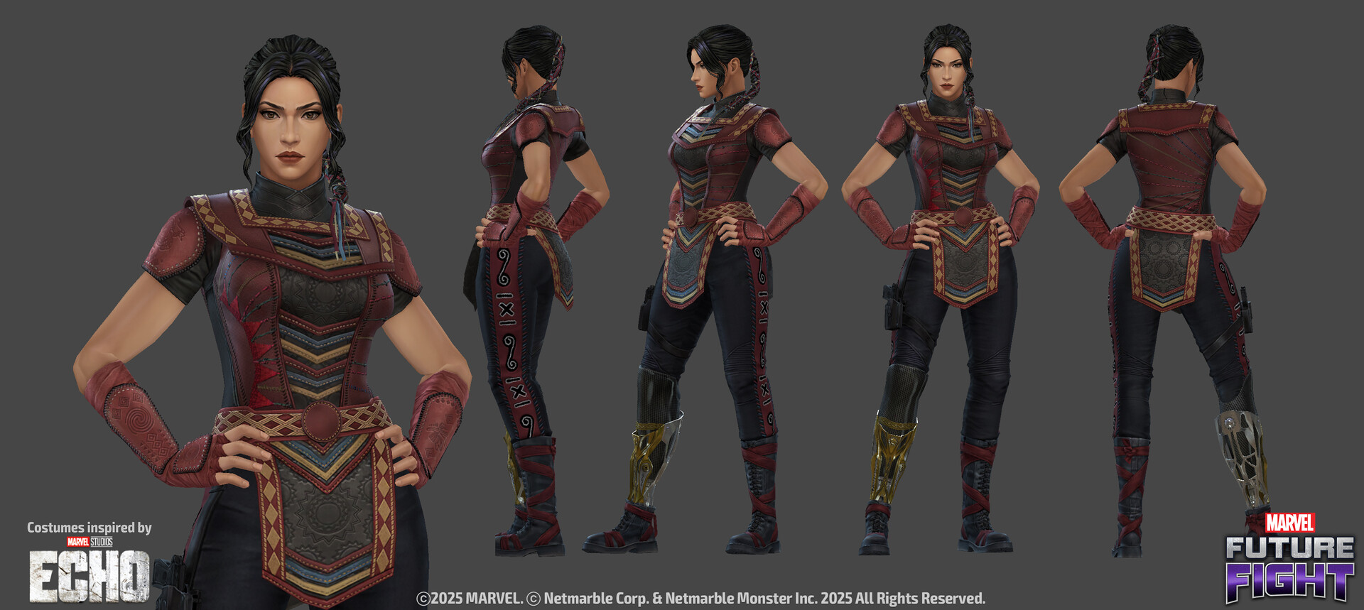 ArtStation - Marvel Future Fight : Echo : Maya Lopez