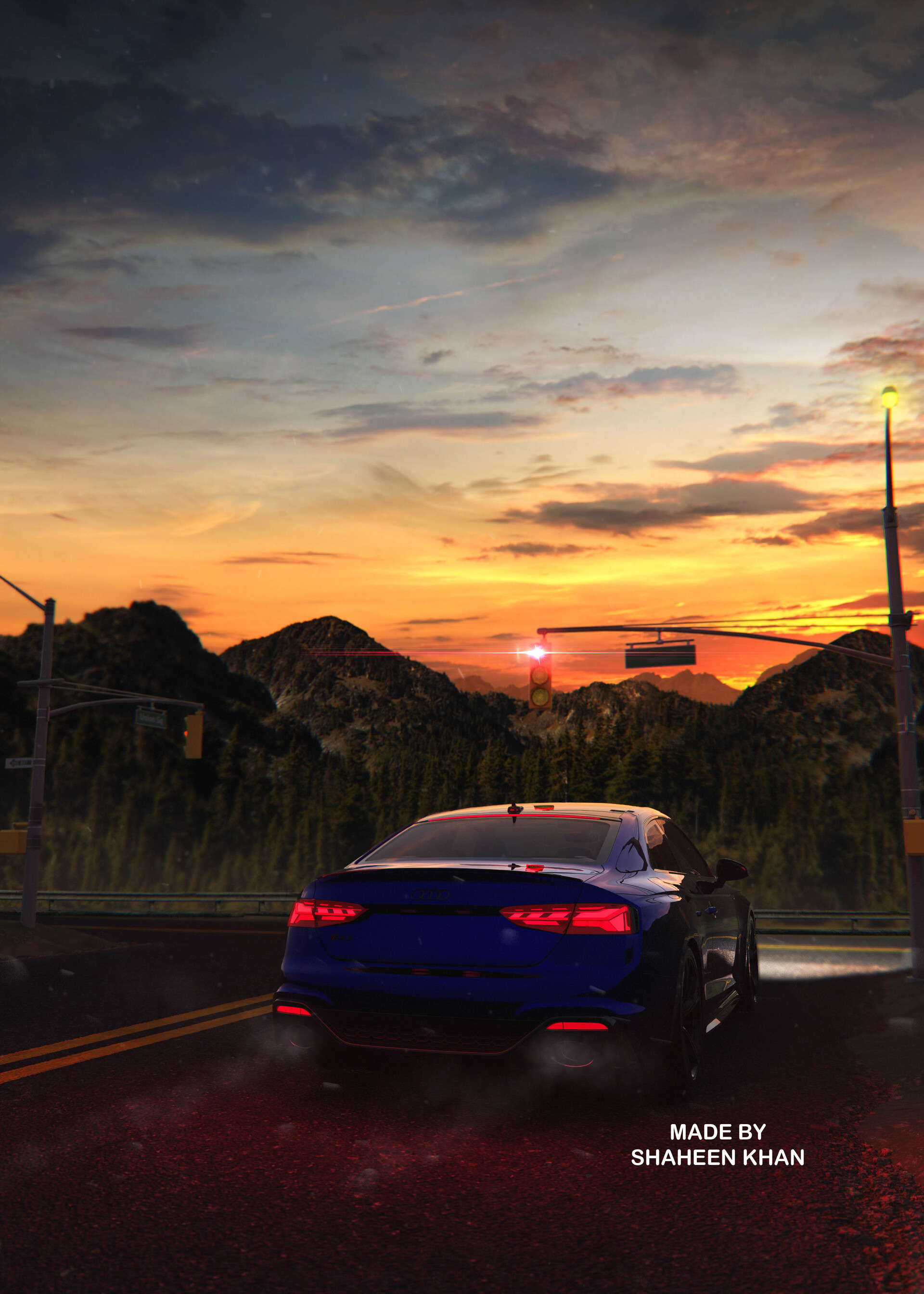 ArtStation - Sunset Drive