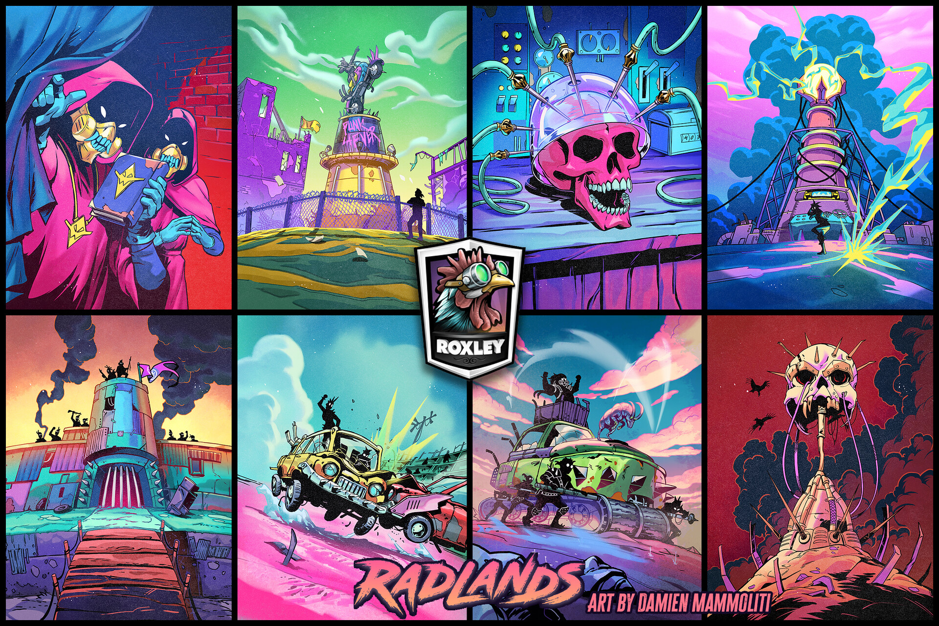 ArtStation - Radlands: Cult of Chrome Expansion