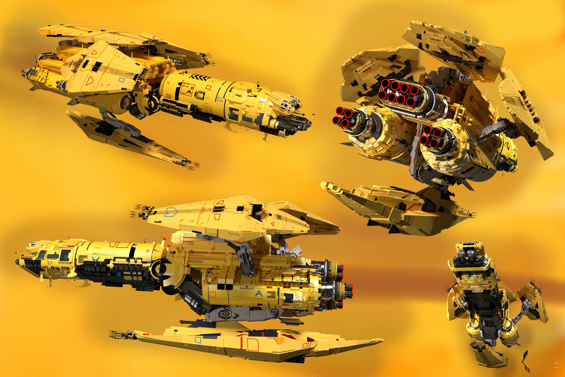 ArtStation - The Fleet July 2025