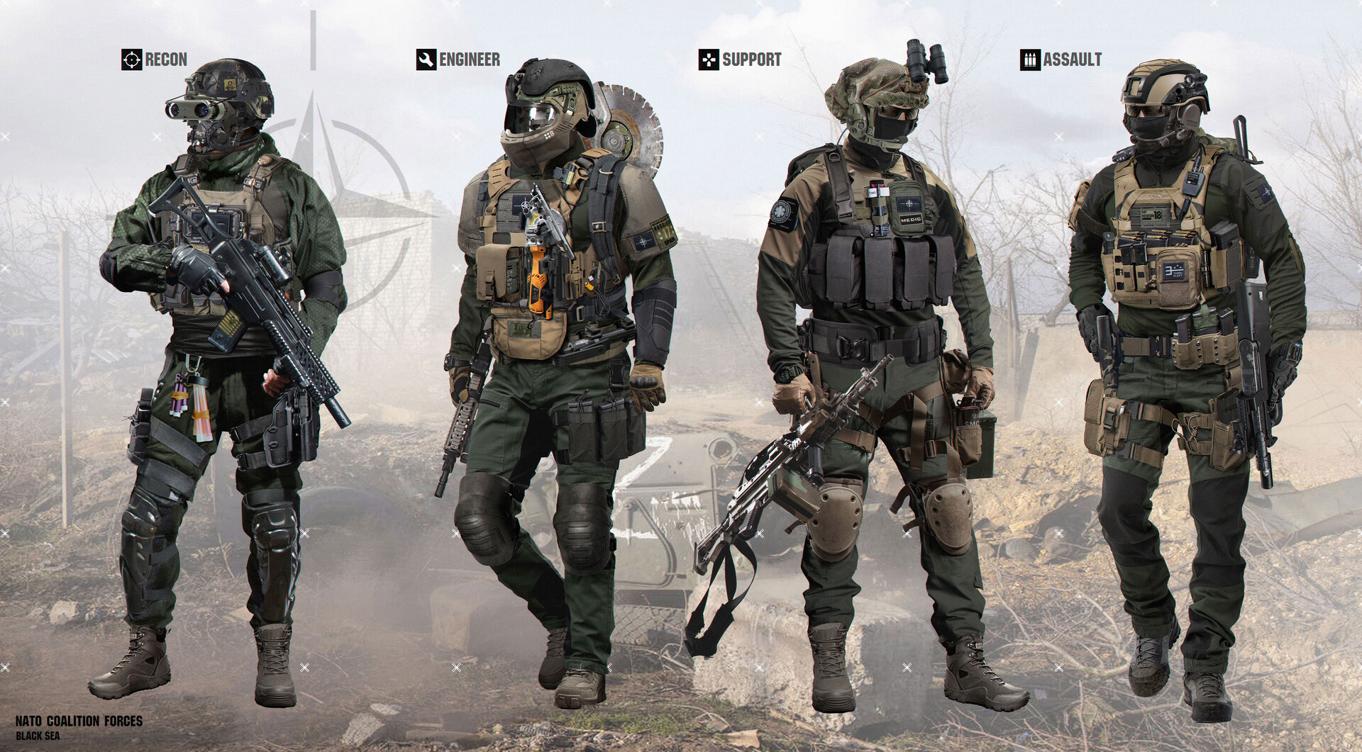 ArtStation - Echoes of the Frontline