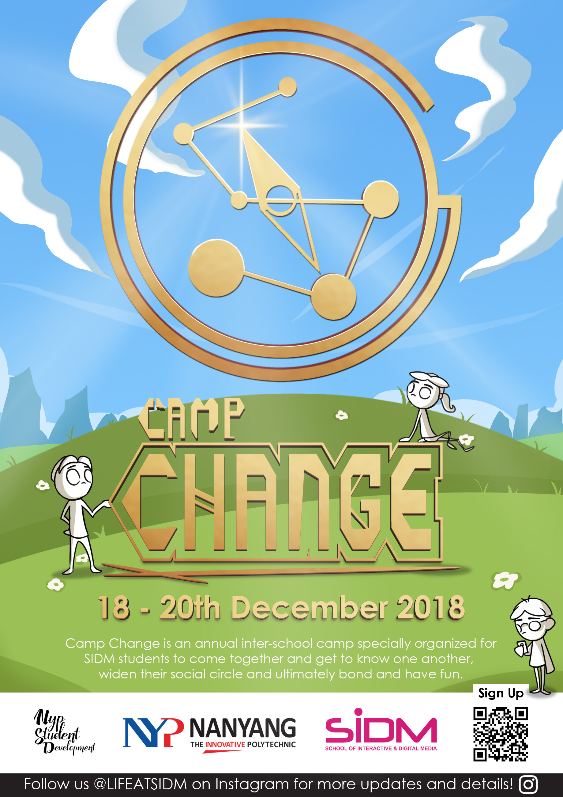 ArtStation - Camp Change 2018 Poster
