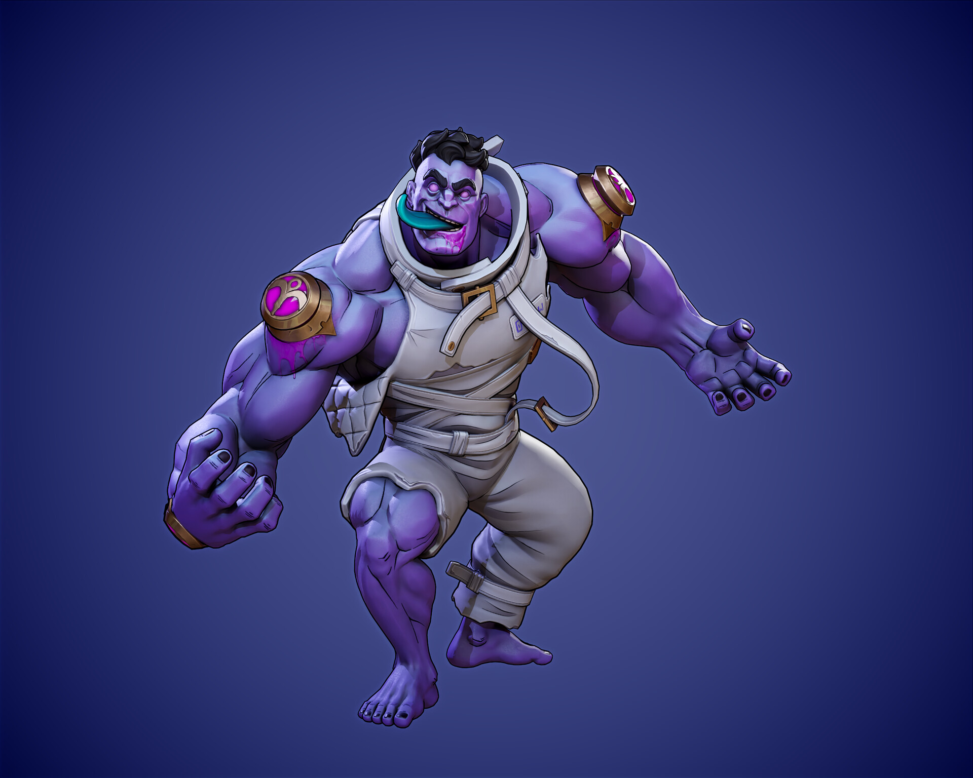 ArtStation - LOL Dr. Mundo the Madman of Zaun