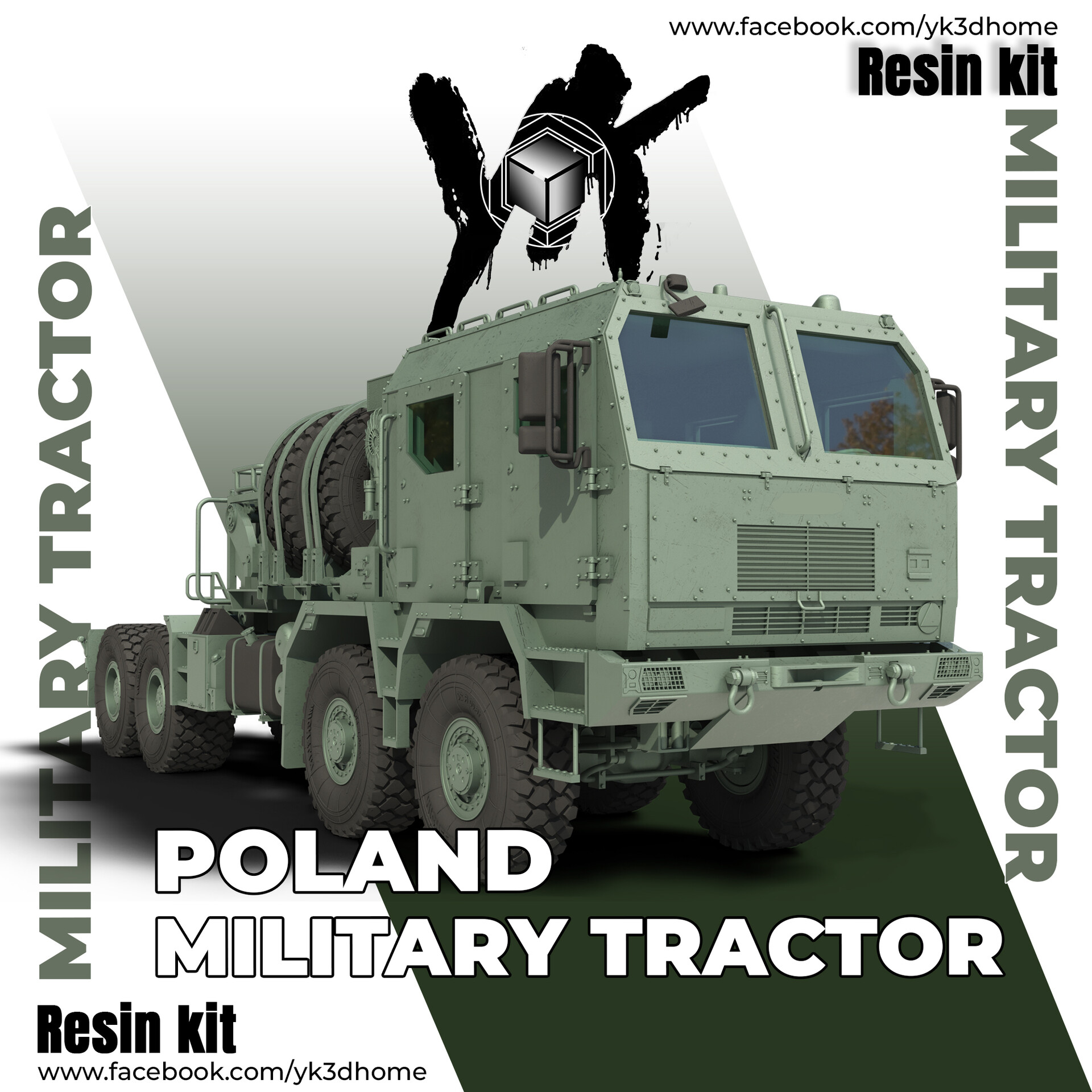 ArtStation - Poland Military Tractor