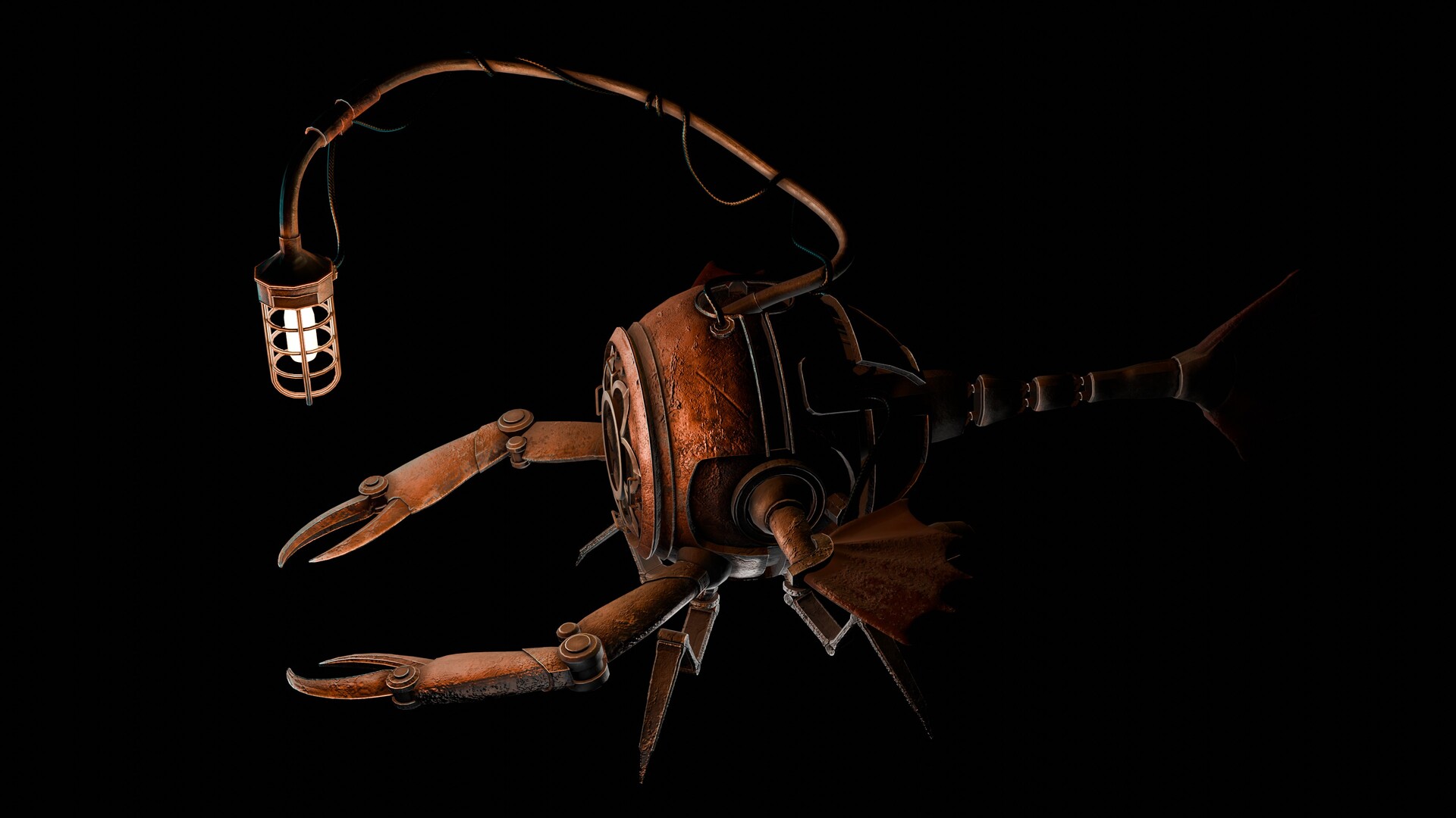 ArtStation - Pincer - Crab Submarine