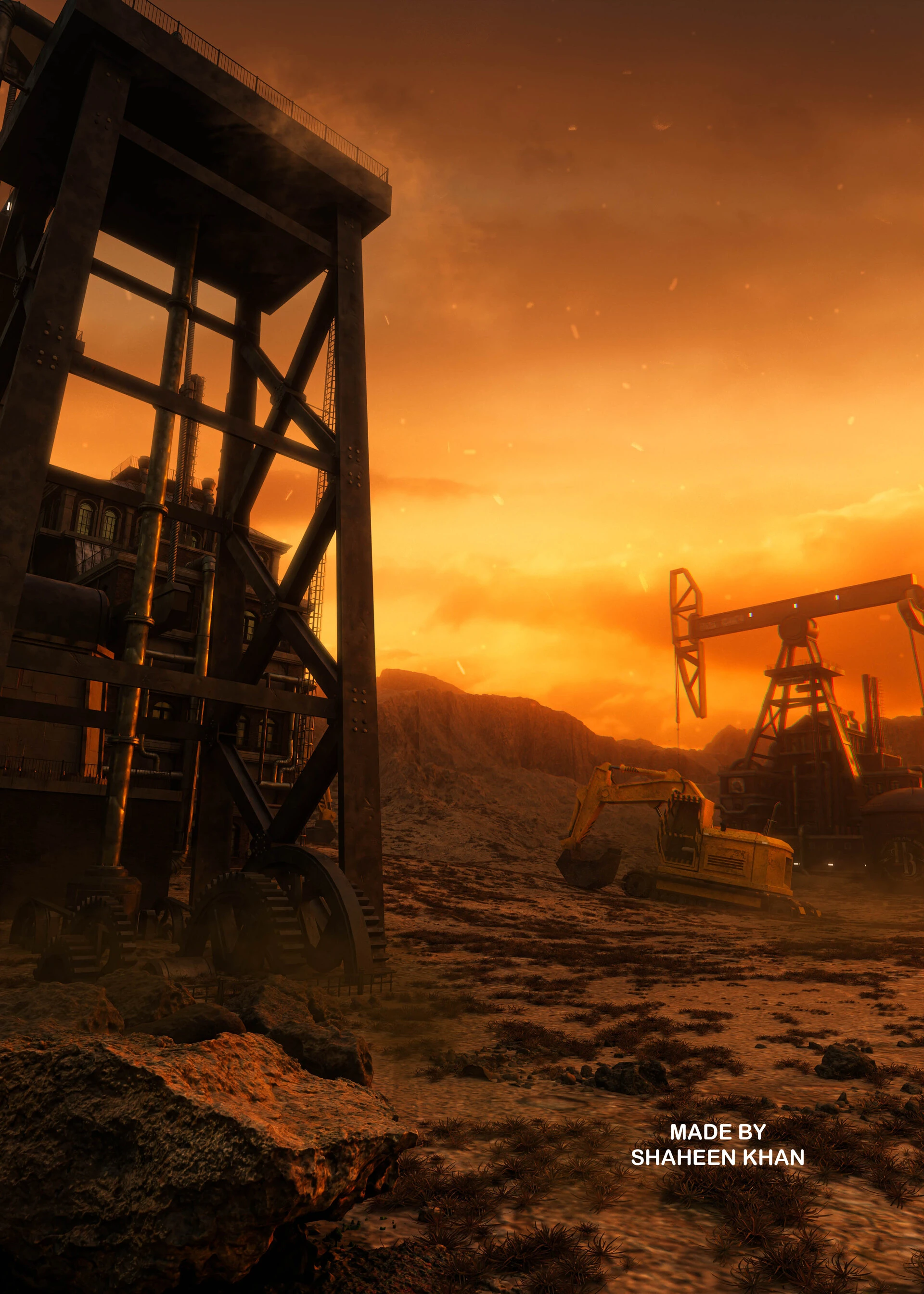 ArtStation - Construction Site