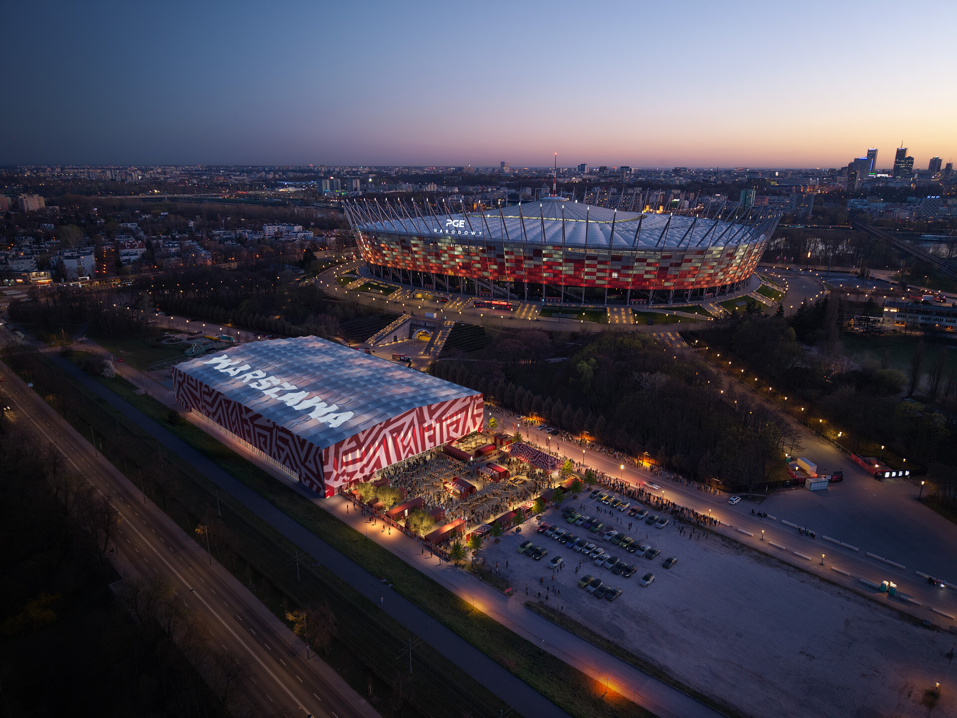 ArtStation - stadium pop up