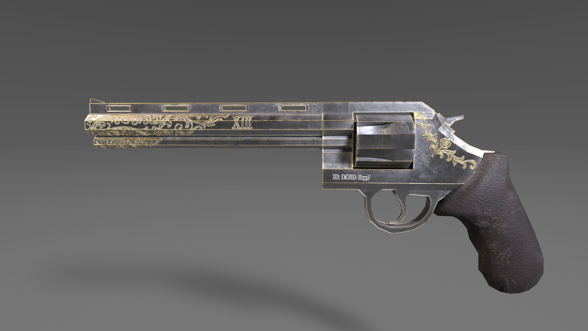 ArtStation - Engraved Revolver