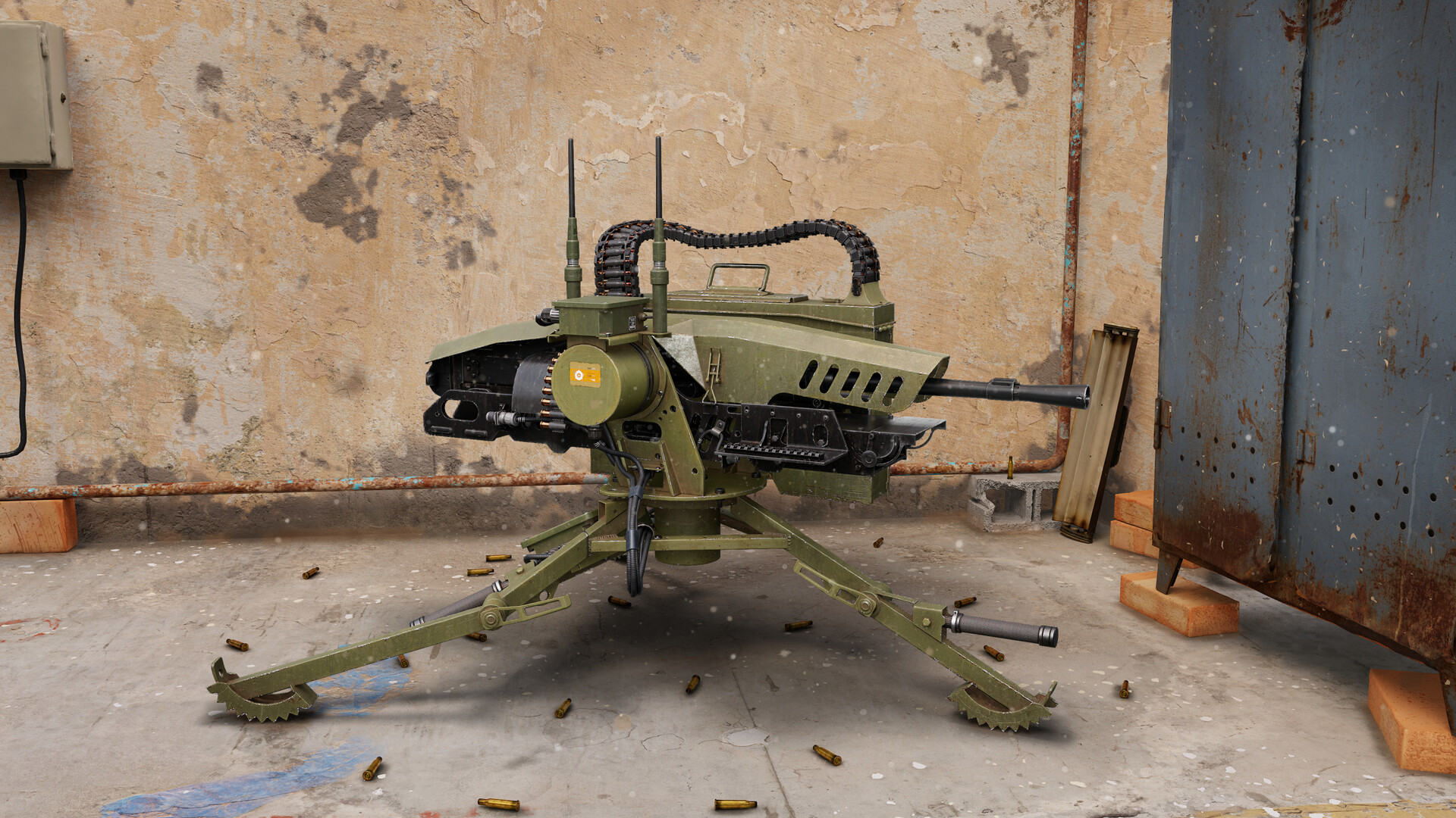 ArtStation - Shablya-Autonomous Turret