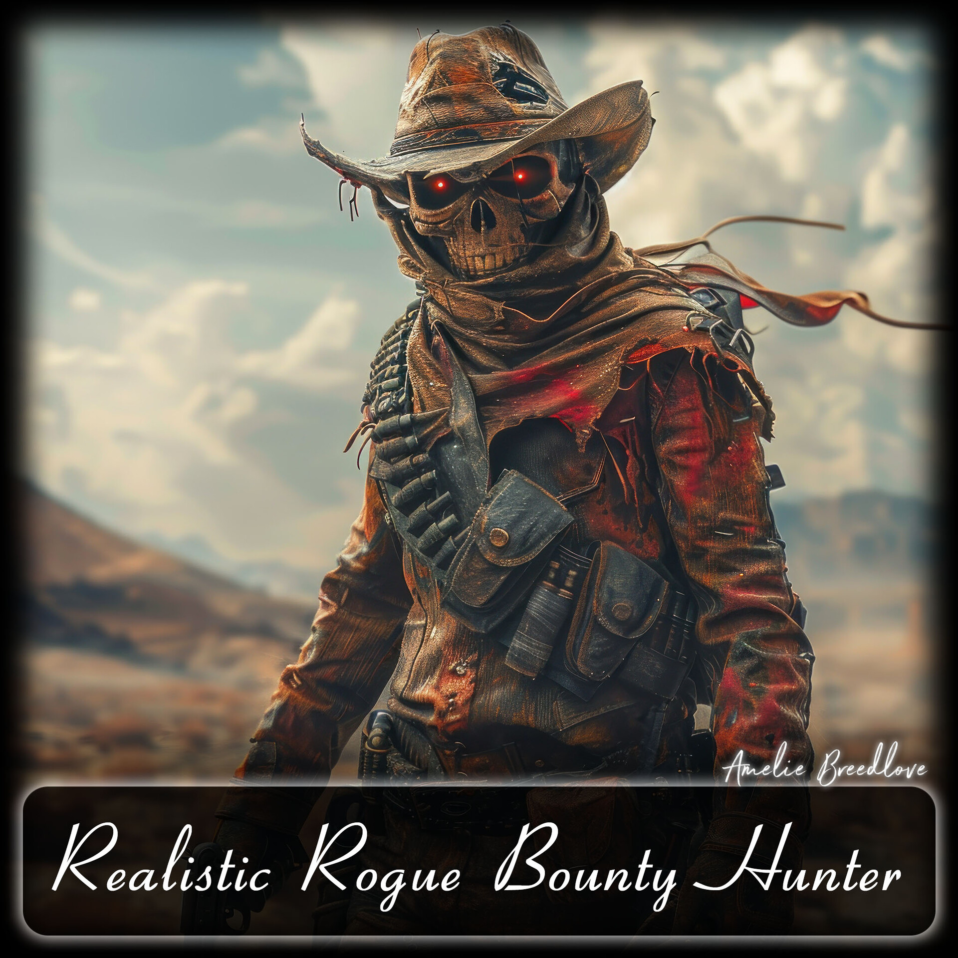 ArtStation - 200 Realistic Post-Apocalyptic Rogue Bounty Hunter ...