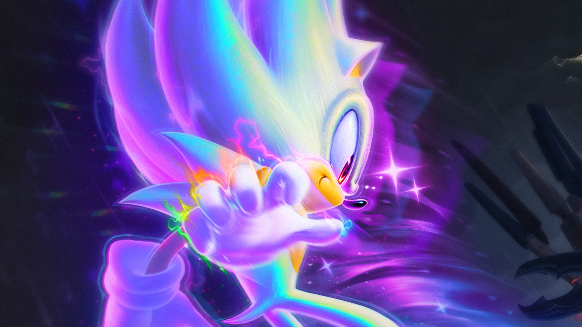 super hyper sonic wallpaper