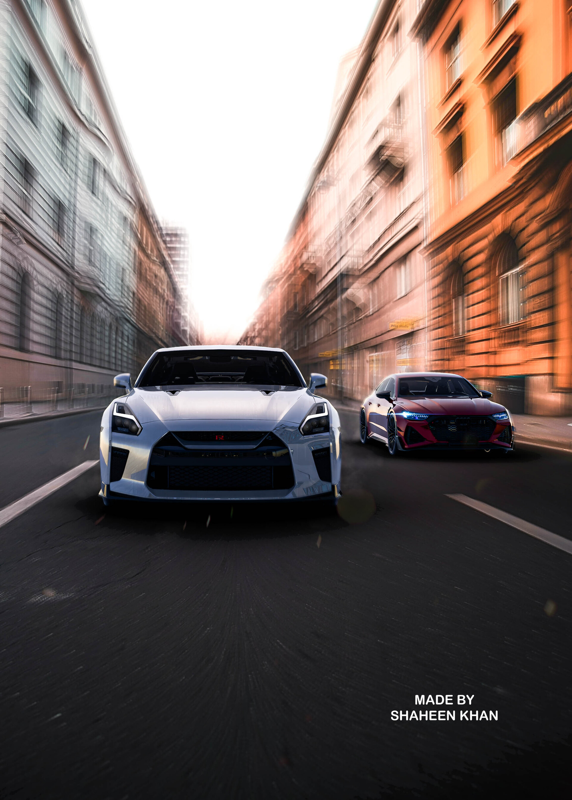 ArtStation - Driving Down The Road