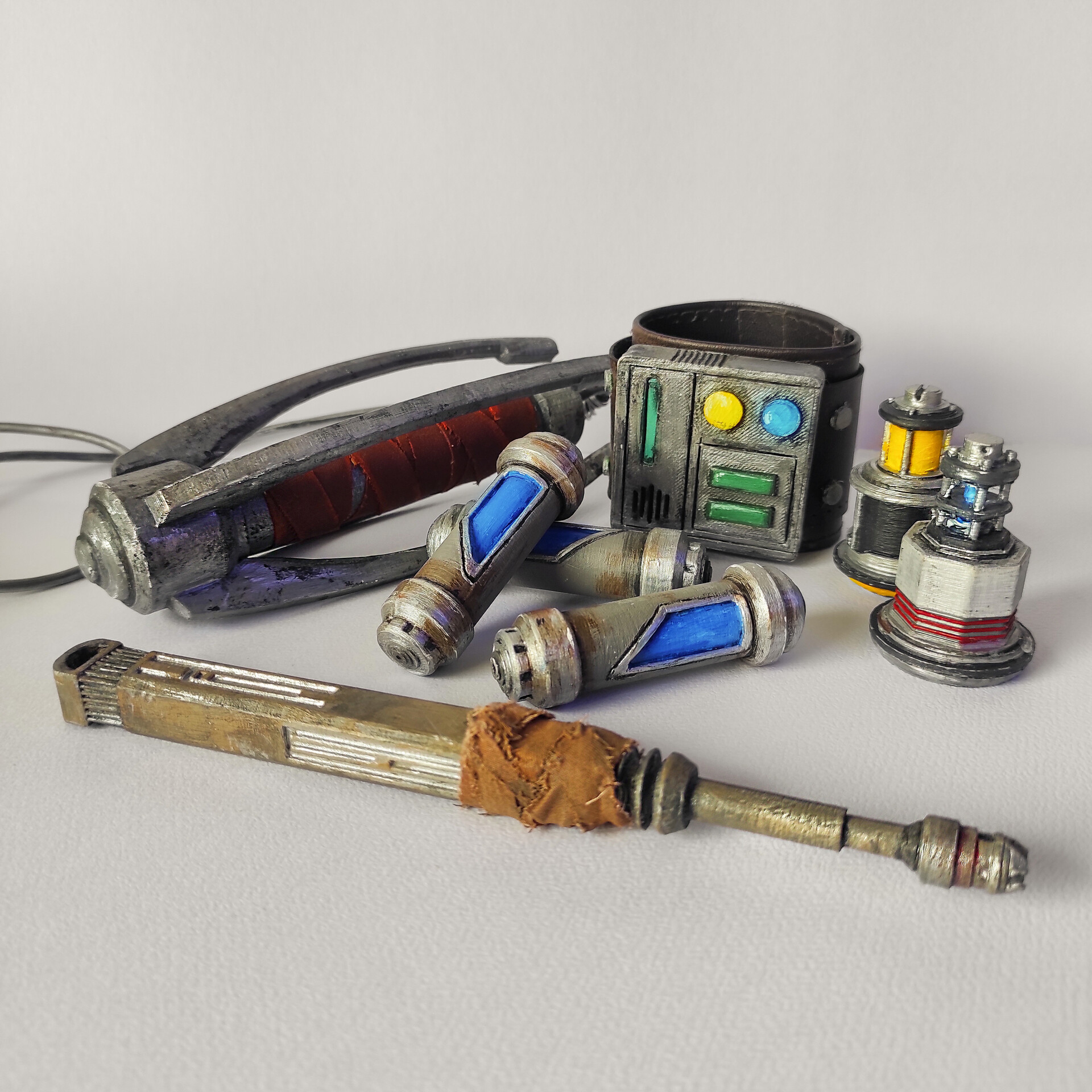 ArtStation - Kay Vess Props from Star Wars Outlaws