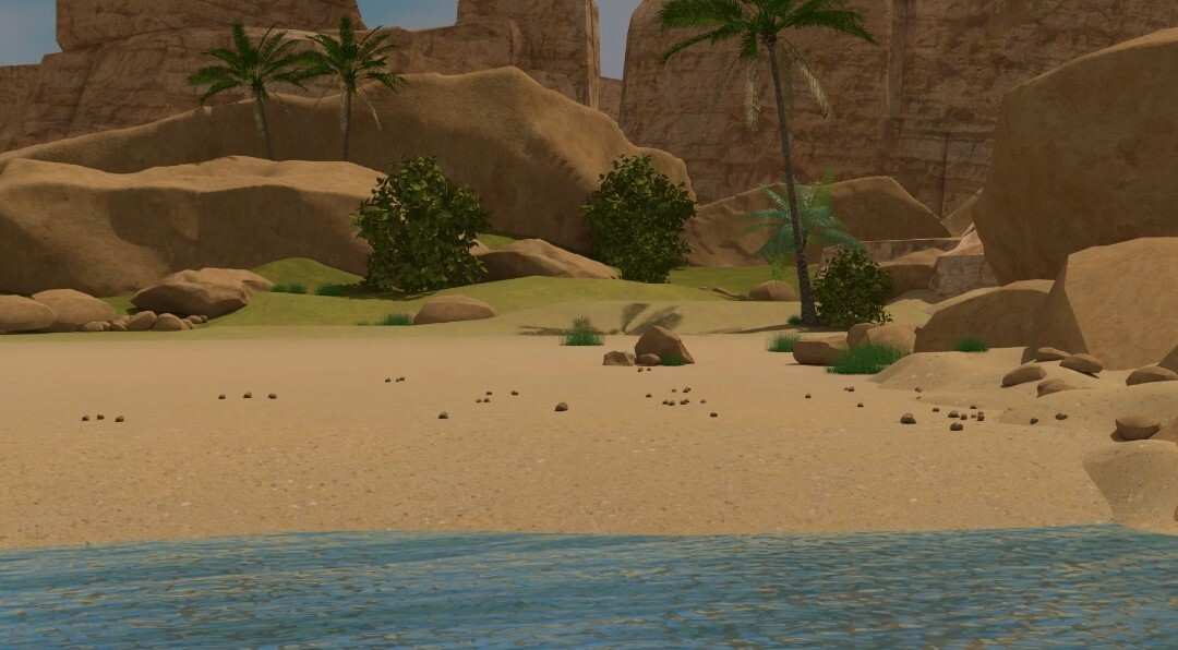 ArtStation - Cartoon Beach Environment |3D stylized scene