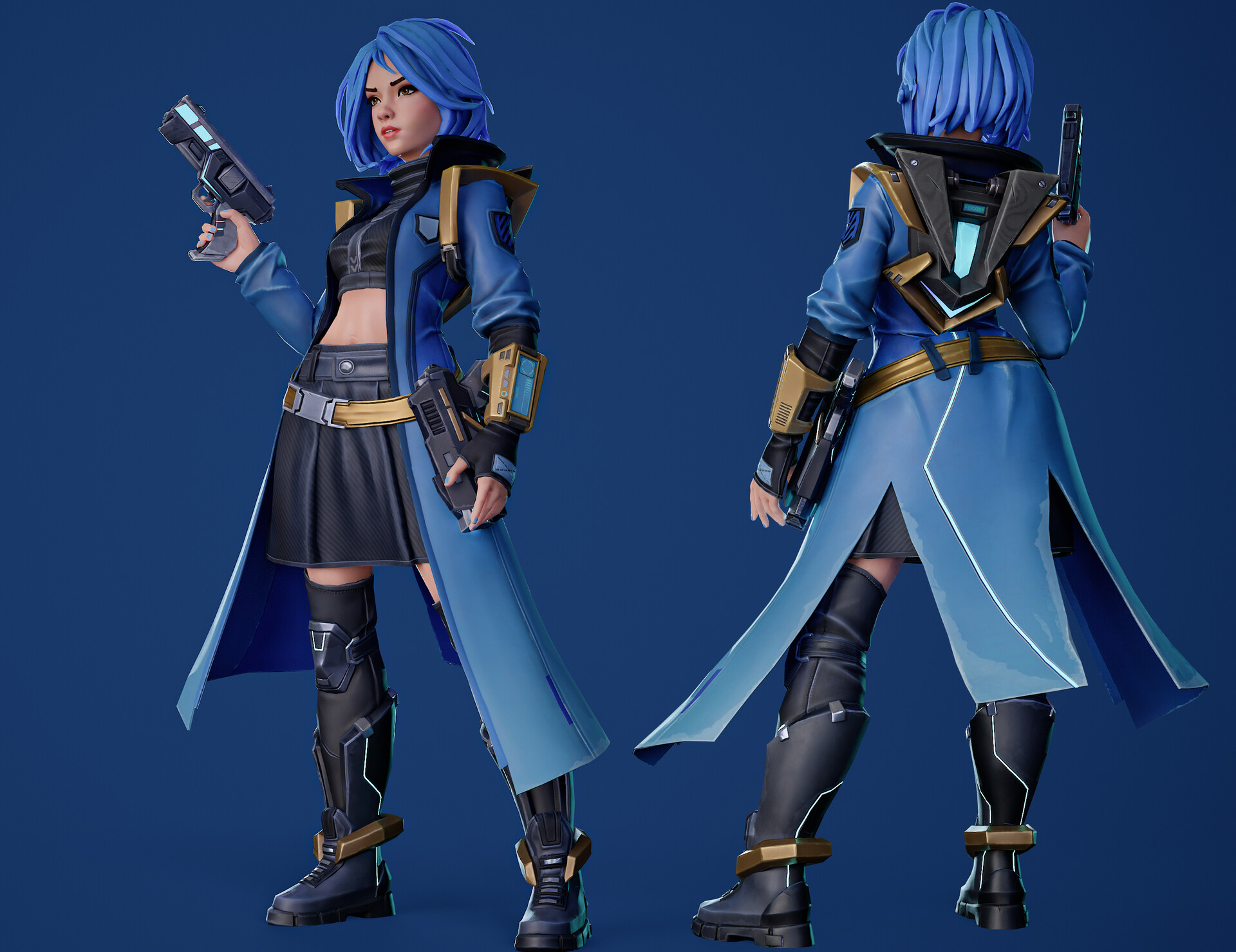 ArtStation - Gravity — Stylized Game Character