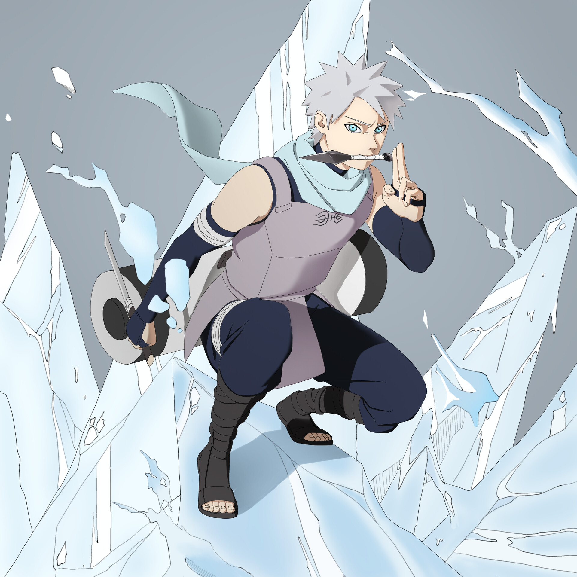 ArtStation - My OC in Naruto verse