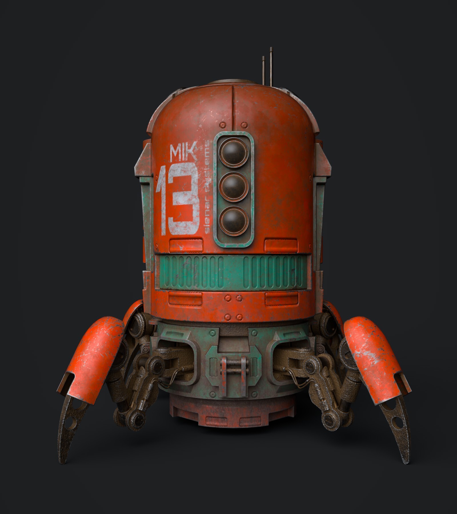ArtStation - Substance Painter "spider bot" tutorial